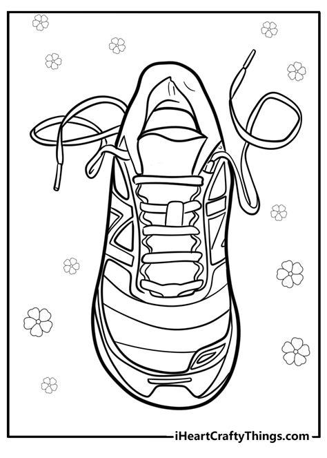 Sport Shoe Coloring Pages [2025]