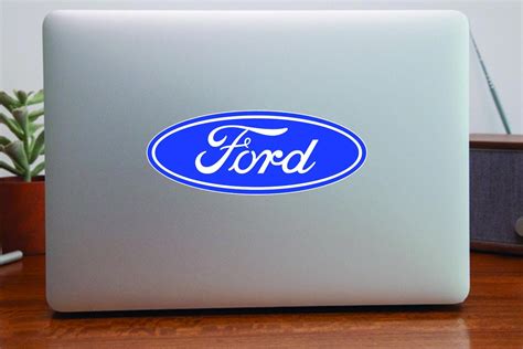 Ford Classic Blue Logo Vinyl Decal Sticker 10 Sizes Free Shipping