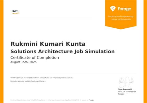 Aws Solutionsarchitecture Cloudcomputing Learningjourney Forage