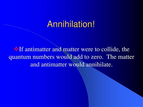 Ppt Antimatter Powerpoint Presentation Free Download Id7045415