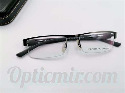 Мужская полуободковая оправа PORSCHE DESIGN P8200 002 - Opticmir