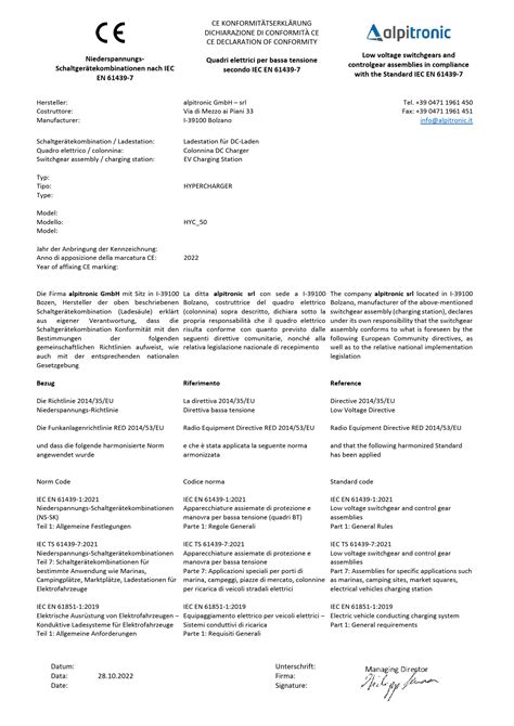 Alpitronic Device Database