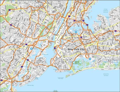 New York City Zip Code Map Gis Geography