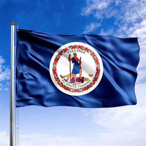 Virginia Flag Zazzle