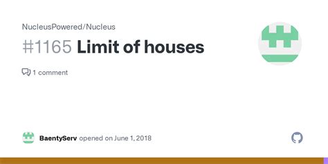 Limit Of Houses · Issue 1165 · Nucleuspowerednucleus · Github