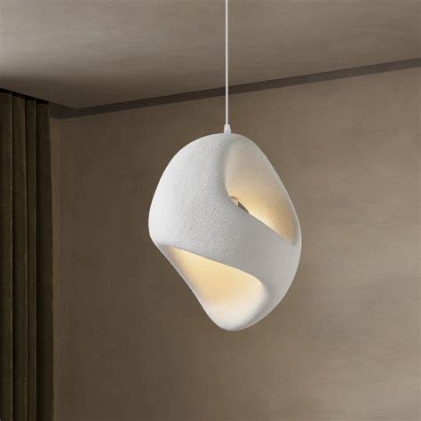 Lampara Colgante Japandi Zen Textura Iki Santu Home And Deco