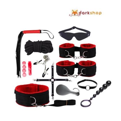 Luxury 12 Pcs Leather Bdsm Bondage Kit Bdsm Kit For Couples