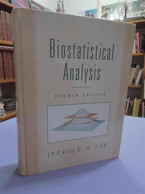 Biostatistical Analysis 4th Edition Zar Jerrold H 9780130815422 Biology Amazon Canada