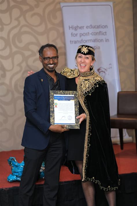 Wubishet Dee Mammo On Linkedin Congratulations On Your Well Deserved Honorary Professorship