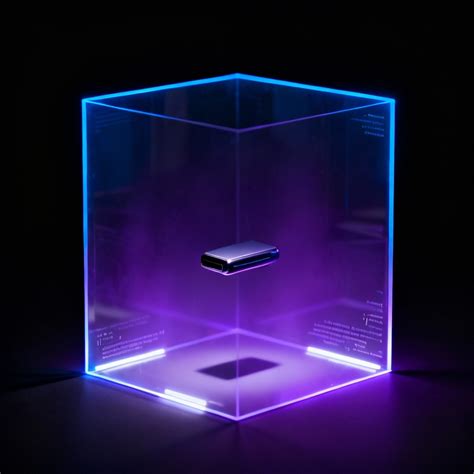 Free Digital Containment Cube Photo Cube Containment Holographic