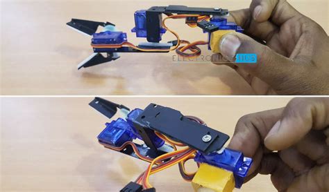 how to build a simple arduino robotic arm diy electronicshub