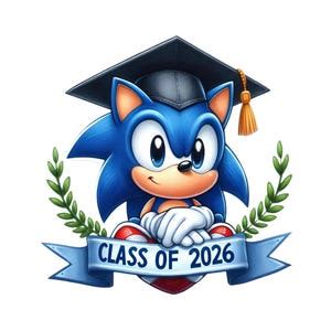 Sonic Graduation Png Image Clipart Images Graduation Cartoon Artwork