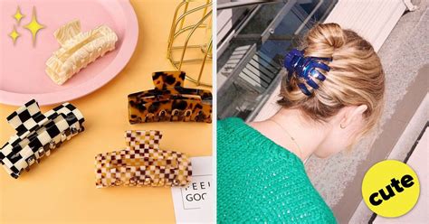 32 Claw Clips Thatll Actually Hold Your Hair And Look Cute Doing It