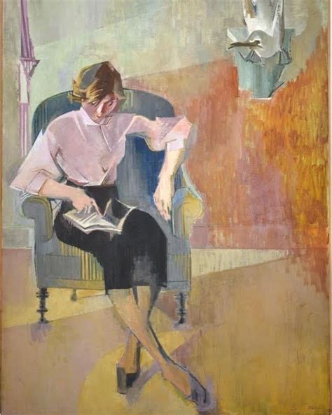 Françoise Gilot The Pink Blouse 1955 Rmuseum