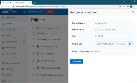 Faqs About Idrive® E2 Dashboard And Buckets