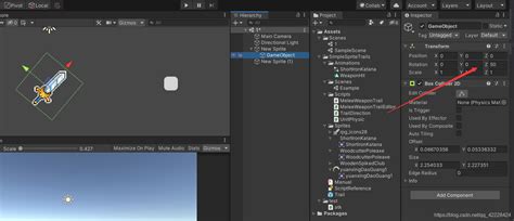 Unity 2d 下可旋转的攻击判定框unity2d 动态boxcollider2d Csdn博客