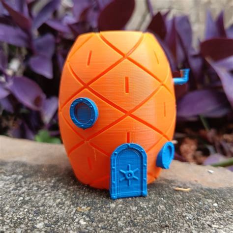 Jual Pot Mini Spongebob House Pineapple Figure Rumah Spongebob Bikini