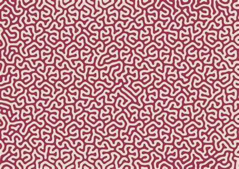Turing Pattern Structure Oraganic Lines Background 42630673 Vector Art