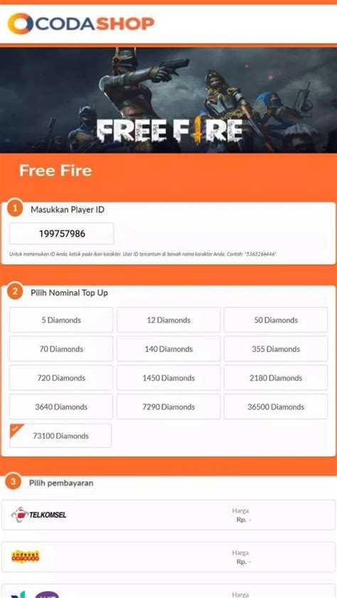 6 Cara Top Up Diamond Free Fire Di Alfamart Murah