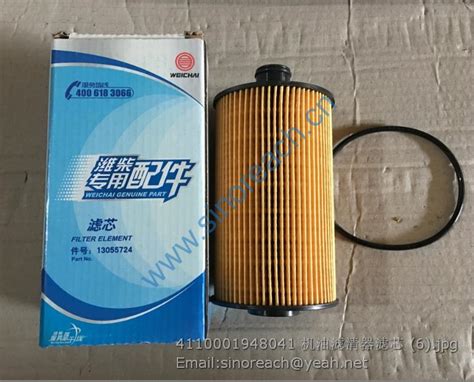 4110001948041 Filter Element 13055724 53c0859 Sinoreach Group Co