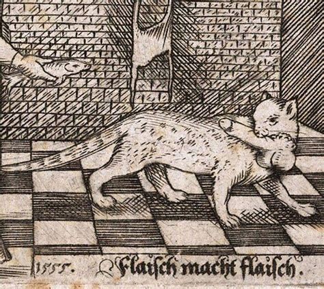 Someone Noticed How Ugly Medieval Cat Paintings Are And Its Too Funny