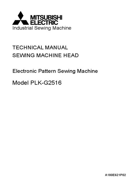 Plk G2516 Instruction Manual Pdf Screw Sewing Machine