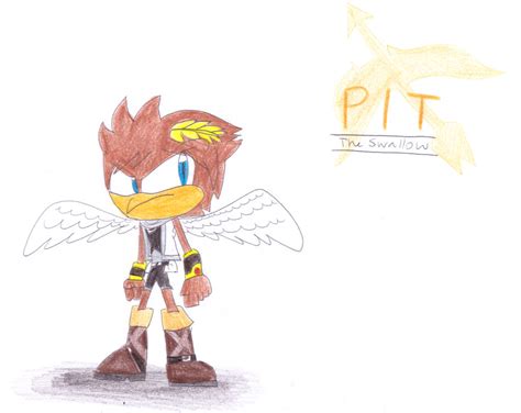 Pit The Swallow Sonic Version By Jh Production On Deviantart