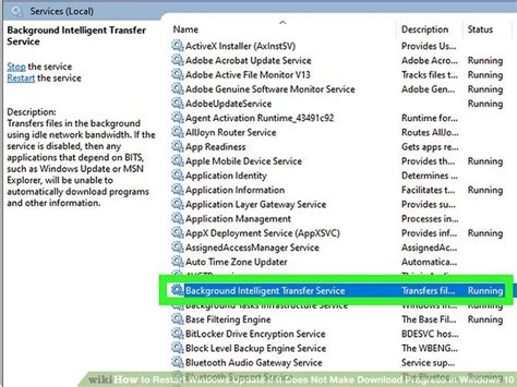 How To Restart Windows Update If It Does Not Make Download Progress In Windows 10