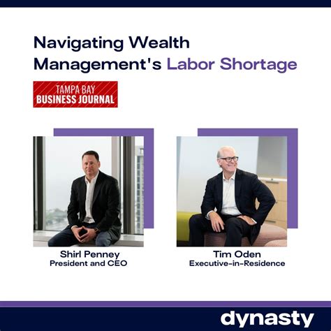 Shirl Penney And Tim Oden On Wealth Management Dynasty Financial