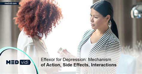 Effexor Venlafaxine For Depression Uses Side Effects And Interactions