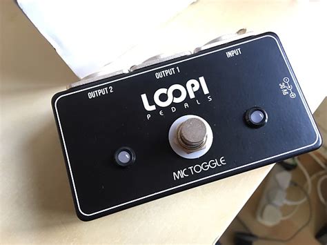 Loopi Microphone Xlr A B Switch Pedal Reverb