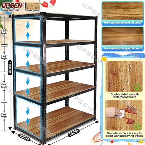 200200 Full Metal Rack Steel Shelf Rack 6 Layer Stainless Rack Steel