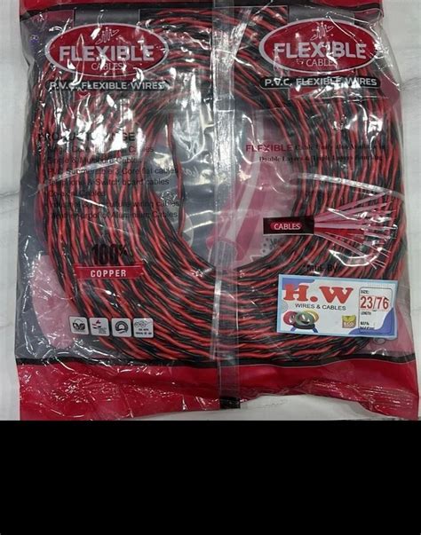 Hw Single Core Copper Pvc Flexible Cable Wire At ₹ 22meter Central