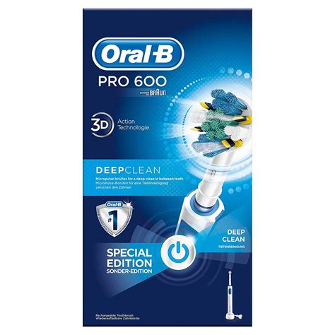 Oral B Professional Care 600 Electric Toothbrush With Flossaction Brush