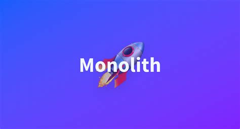 Monolith A Hugging Face Space By Elfsong