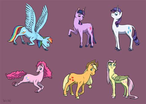 The Mane Six Headcanons By Thespectral Wolf On Deviantart