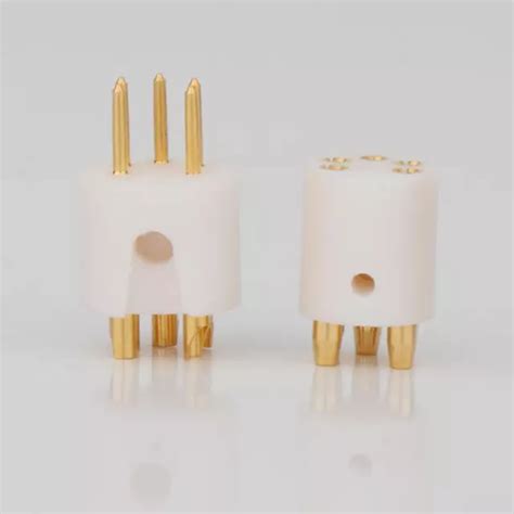 5 Pin Tonearm Plug Tonearm Connector Replacement Din Connector Male
