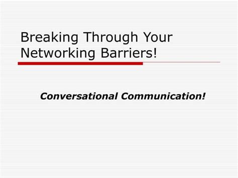 Networking Presntation Ppt Computer Networking Computing