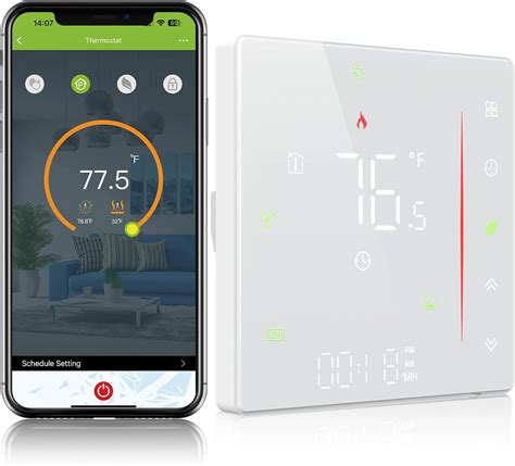 Smart Thermostat For Smart Home Programmable Voice Control Thermostat