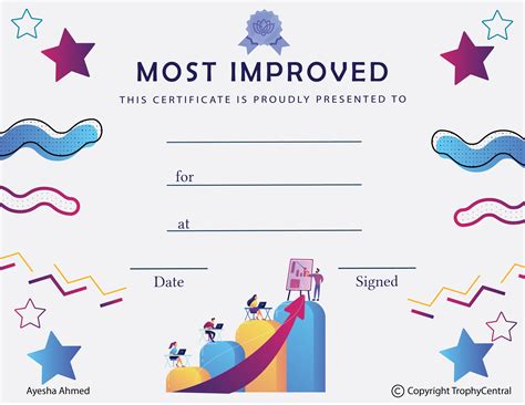 Free Printable Certificates For Most Improved Students Download Free