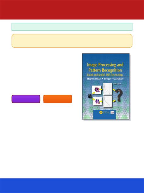 Image Processing And Pattern Recognition Based On Parallel Shift