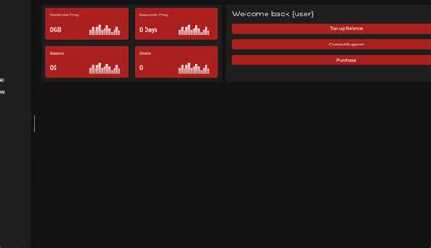 Proxy Dashboard By Tommy On Dribbble