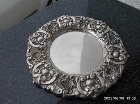 Salva Prata 22 Cm Águia Asa Aberta Carcavelos E Parede • Olx Pt