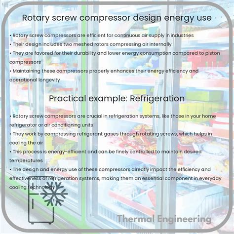 Rotary Screw Compressor Design Energy Use