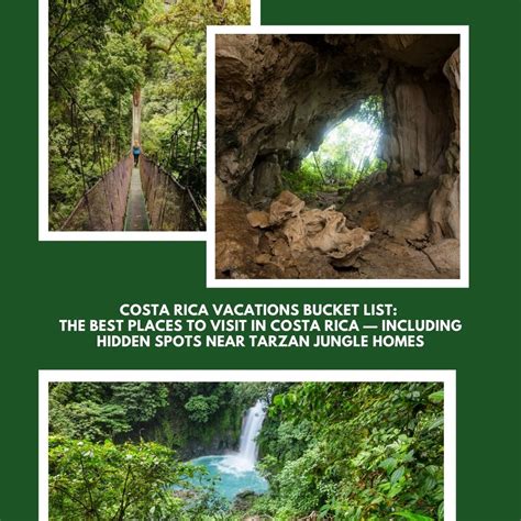 Costa Rica Vacations Bucket List The 5 Best Places To Visit In Costa