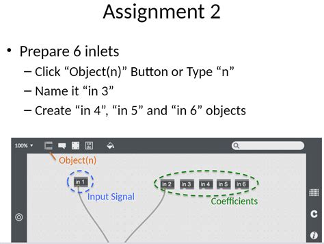 Make Biquad Filter Using Max Genassignment 2make