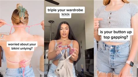 Tiktok Fashion Hacks Compilation Youtube