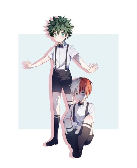 Boku No Hero Academia 💚💙💚💙 ТодоДеку ТодоИзу Tododeku Todoroki Deku