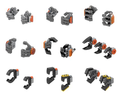 Lego Moc Add On Pack Mech Hands And Claws Moc 190608 Modification By