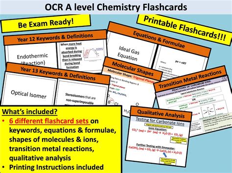Ocr A Level Chemistry Stereoisomerism Teaching Resources